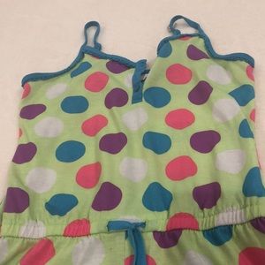 Justice | Pajamas | Green Sleep Pj Justice Romper | Poshmark